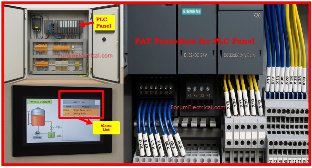 PLC Panel FAT Procedure