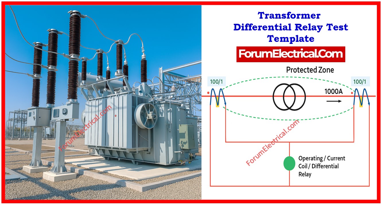 Transformer Differential Relay Test Report: Complete Template