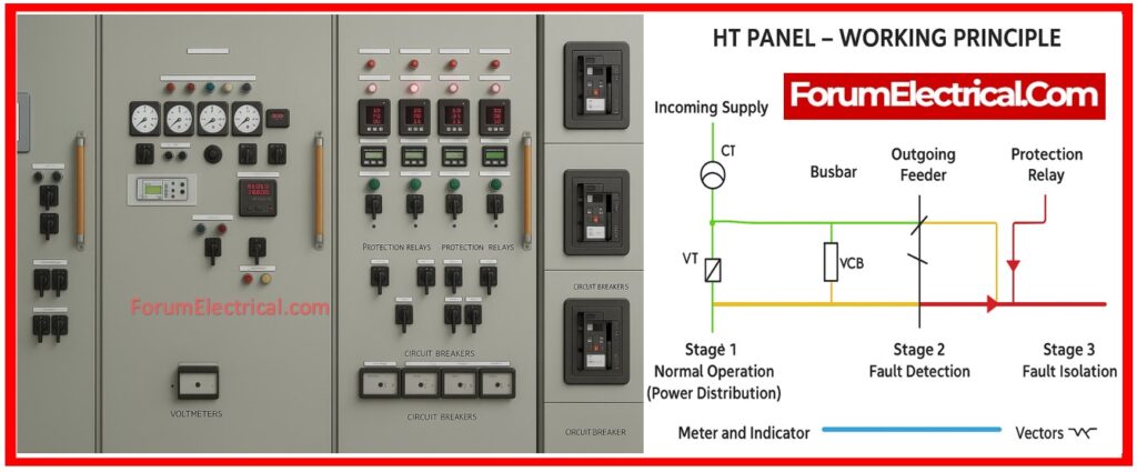 What is HT Panel? Explains its Working Principle, Functions and ...